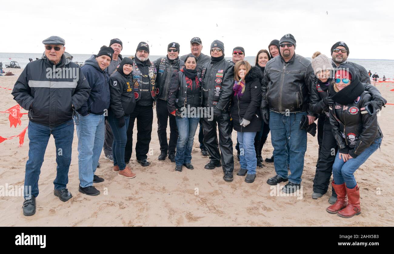 New York, NY - January, 2020: Members of Staten Island Bikers Against ...