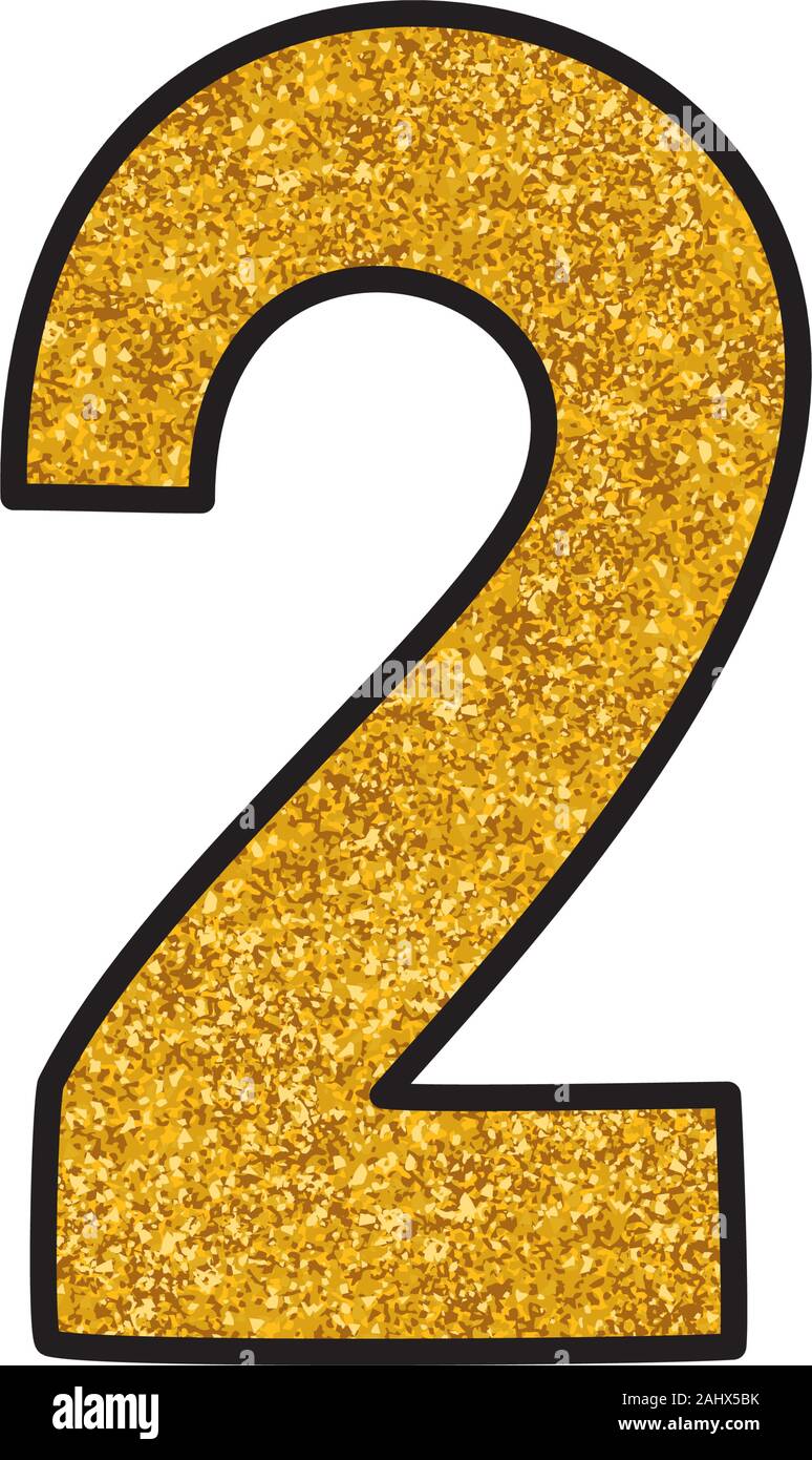 Number symbol 2 hi-res stock photography and images - Alamy
