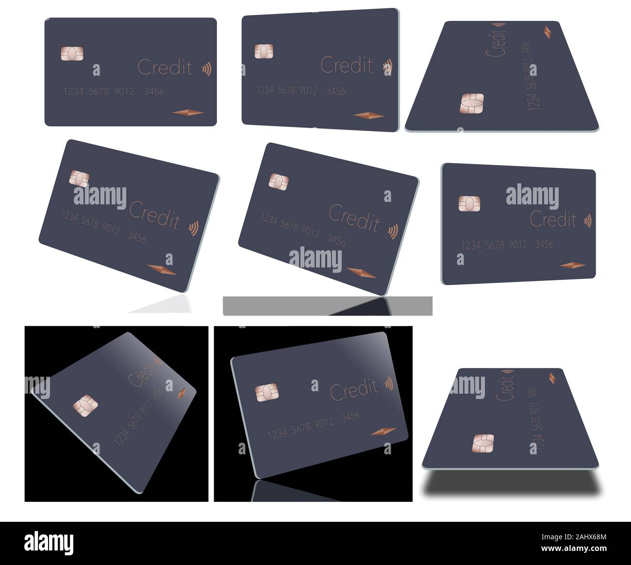 Here is a generic credit card or debit card Stock Photo - Alamy