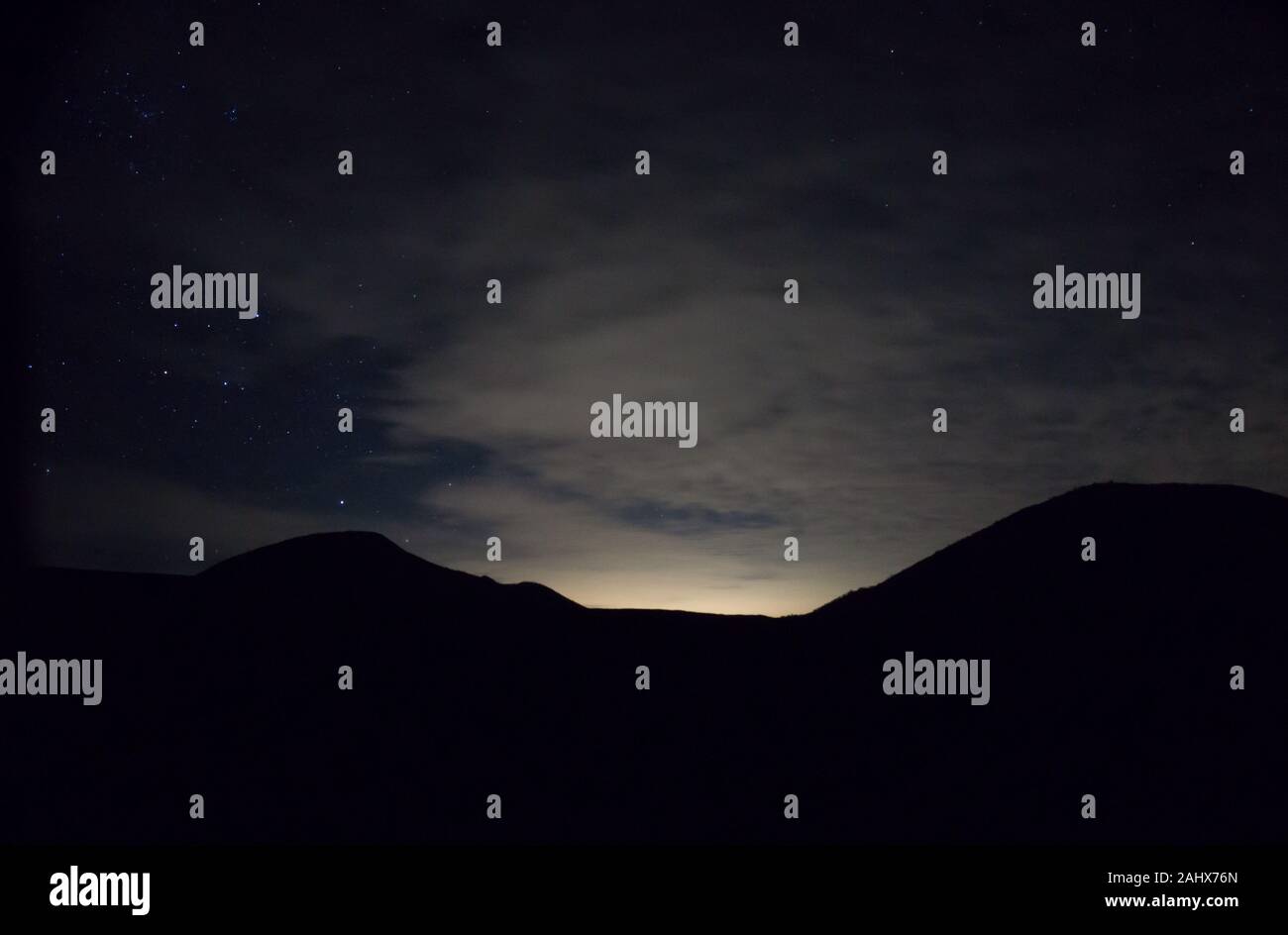 Stars in the sky, long exposure photo Stock Photo - Alamy