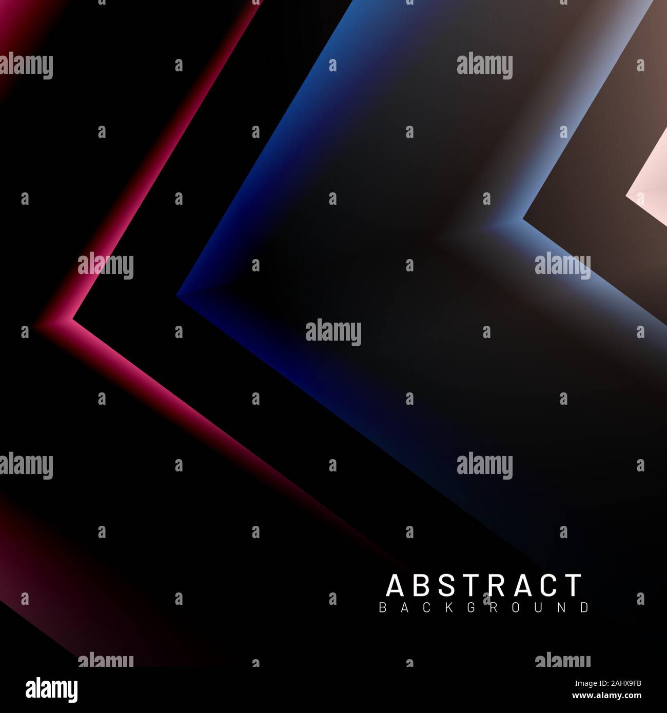 abstract vector background. rectangle shape overlapping. 3d design ...