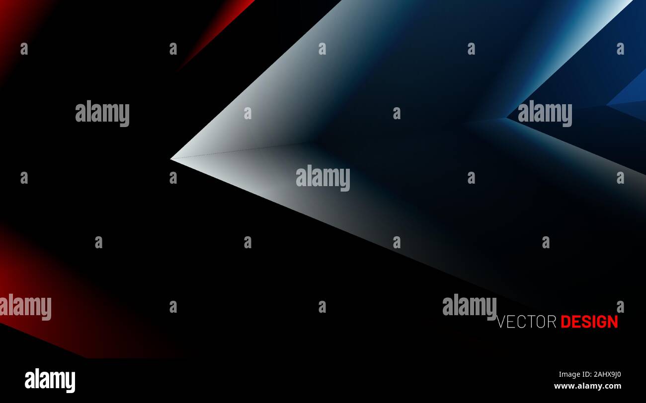 abstract vector background. rectangle shape overlapping. 3d design technology Stock Vector Image ...