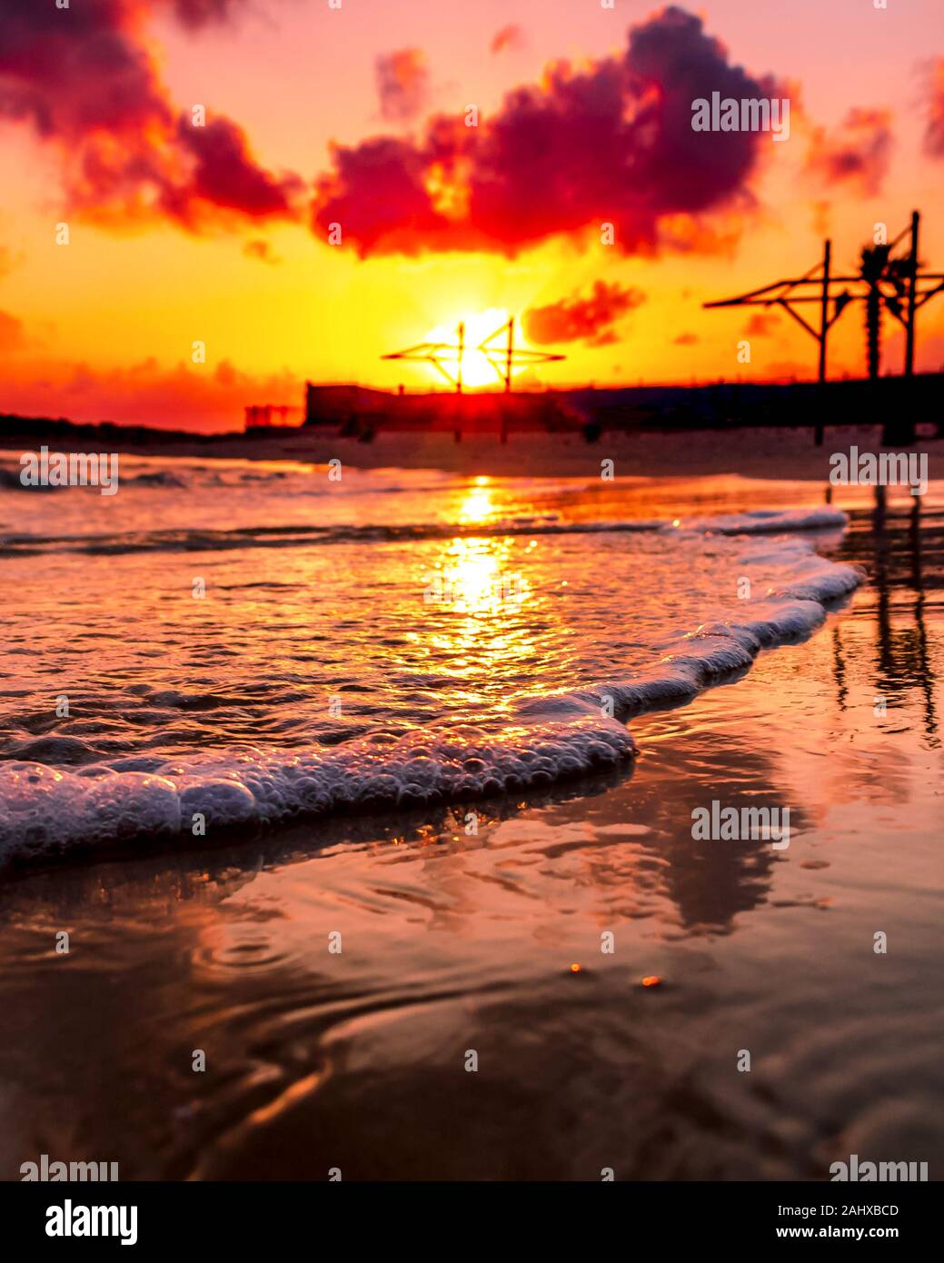 The amazing view during the sunset Stock Photo - Alamy