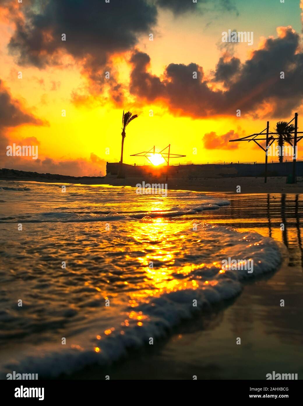 The amazing view during the sunset Stock Photo - Alamy