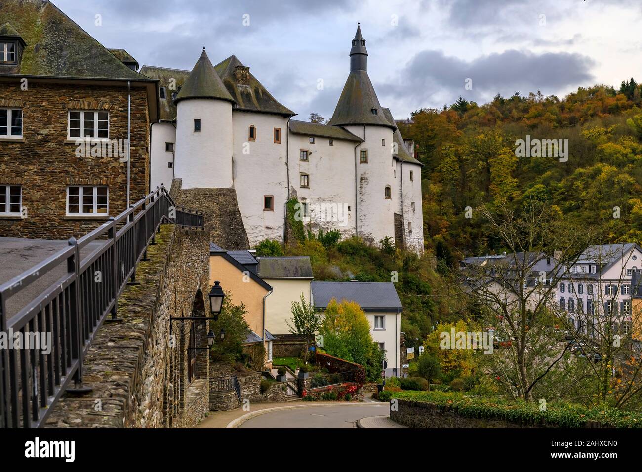 Clervaux castle hi-res stock photography and images - Alamy