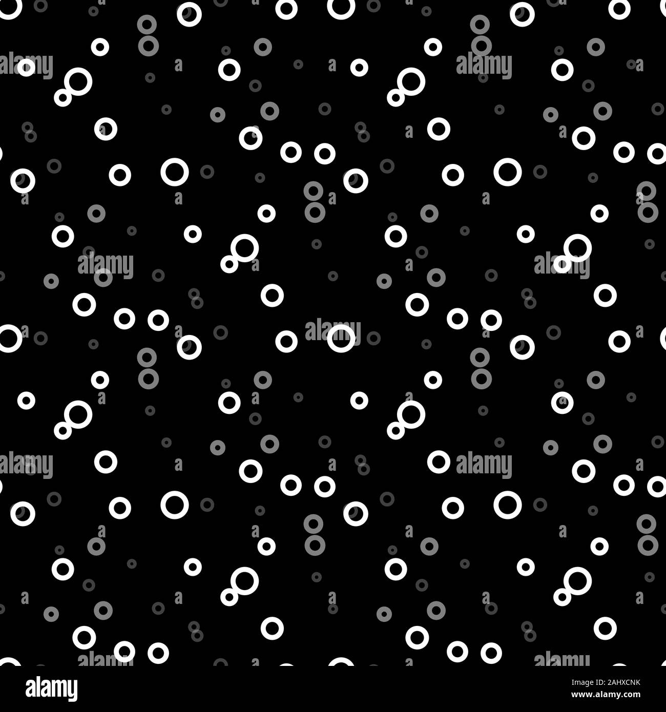 Light Silver, Gray vector seamless background with bubbles. Blurred ...