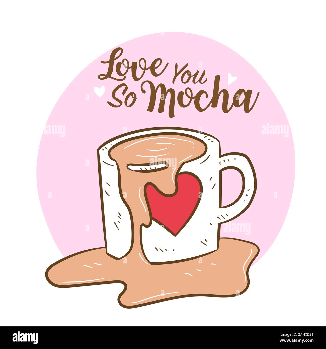 Liquid coffee splash in Stock Vector Images - Alamy