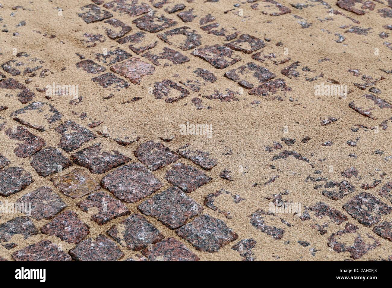 Construction materials in a construction site. In this photo you can ...