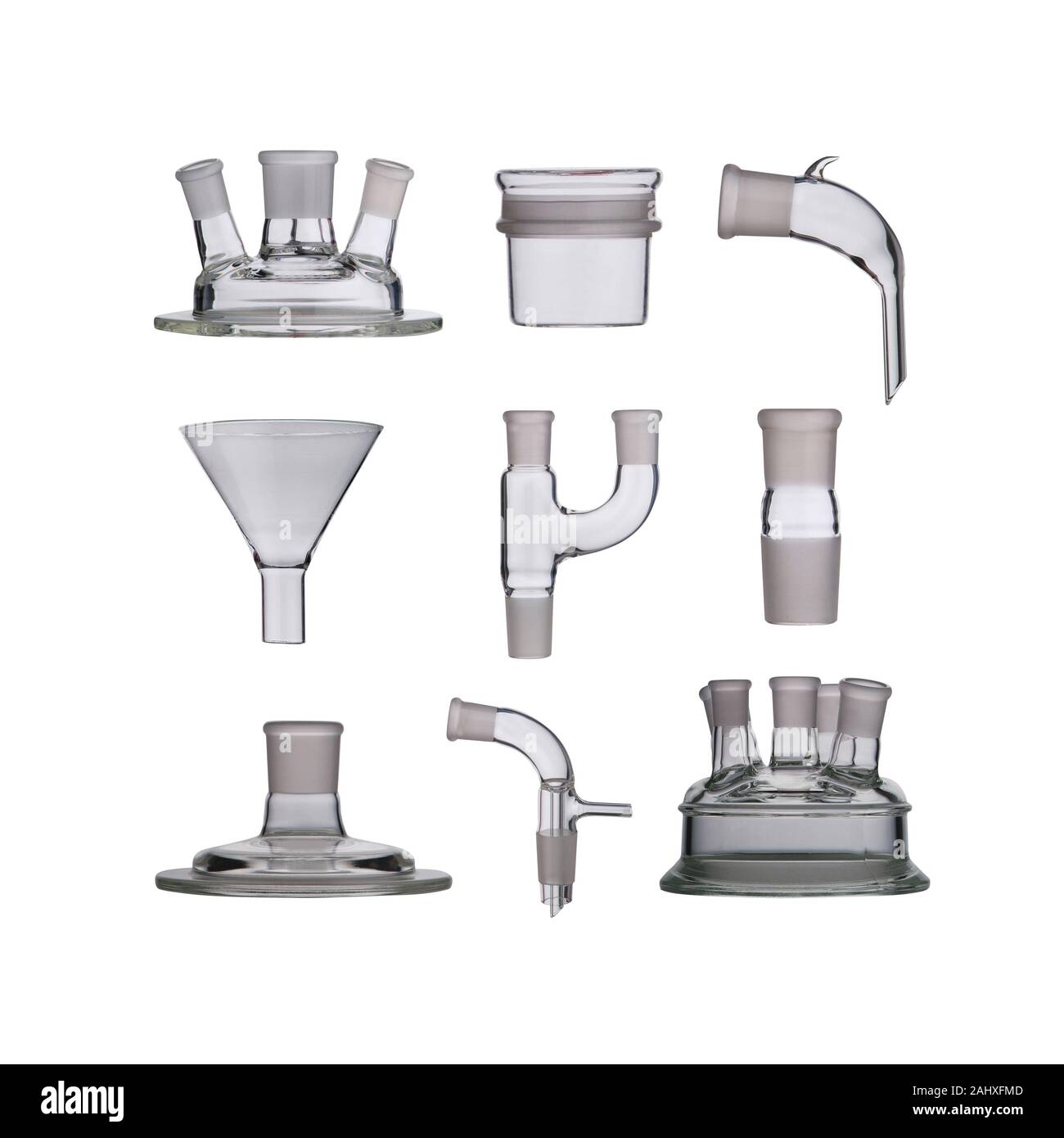 Realistic science laboratory chemical lab glassware hi-res stock ...