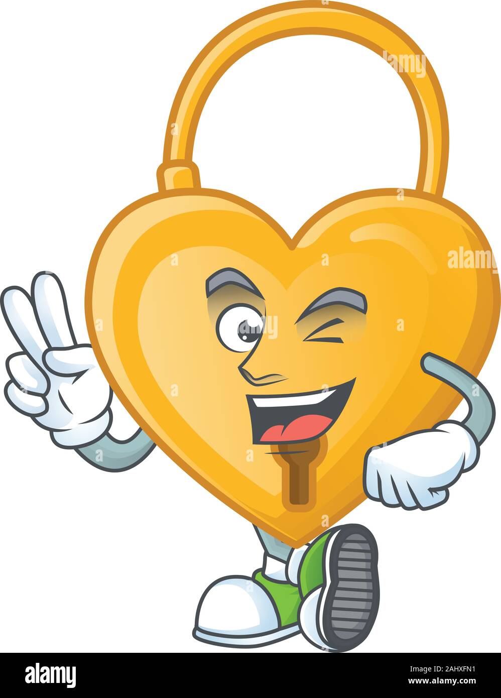 Locked fingers Stock Vector Images - Alamy