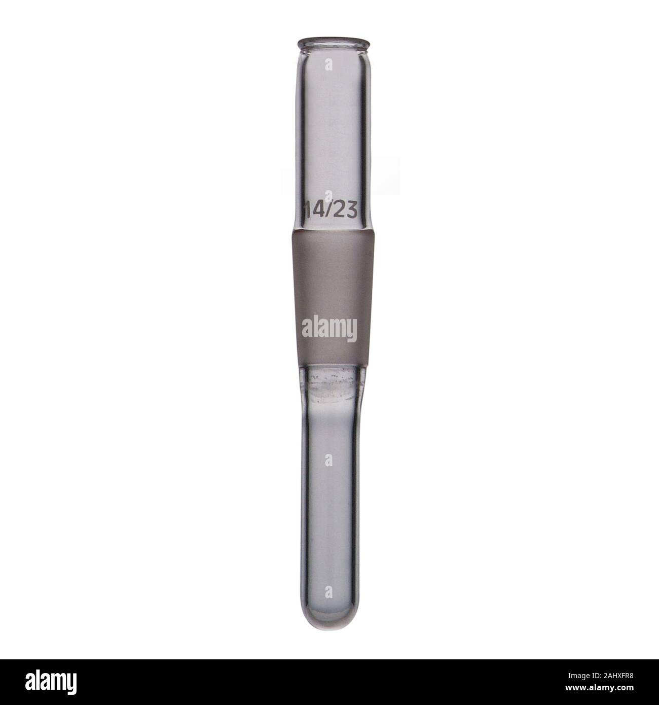 lab or Empty Test Tubes isolated on a white background Stock Photo - Alamy