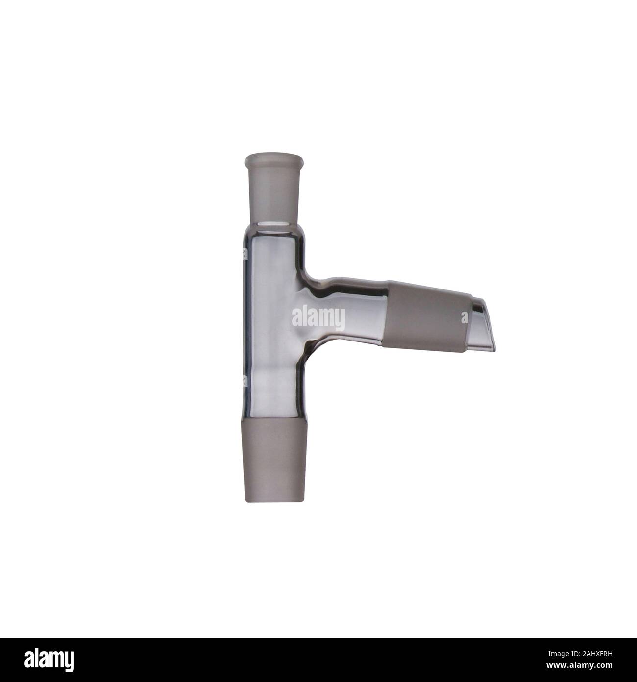 lab or Empty Adapter for chemistry laboratory isolated on a white ...