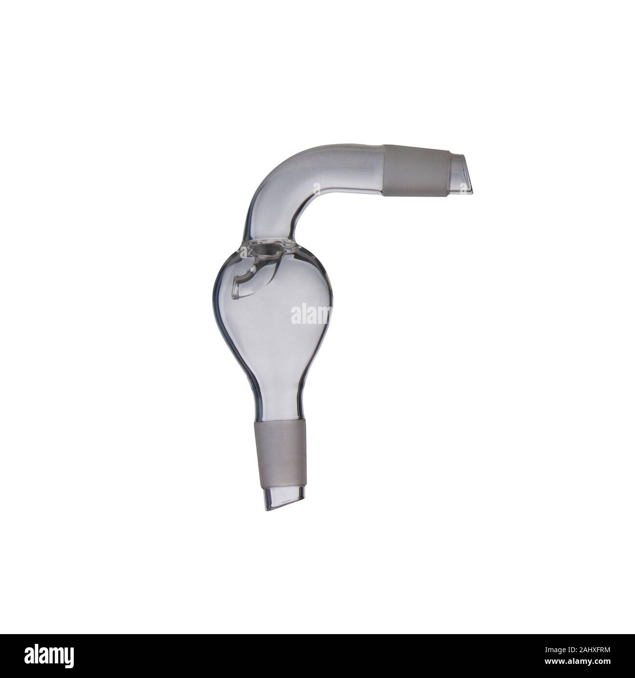 lab or Empty Adapter for chemistry laboratory isolated on a white ...