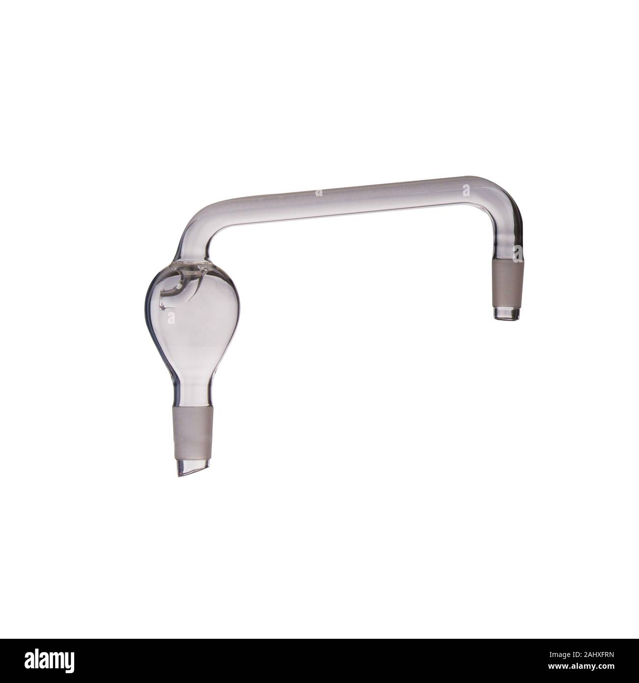 lab or Empty Adapter for chemistry laboratory isolated on a white ...