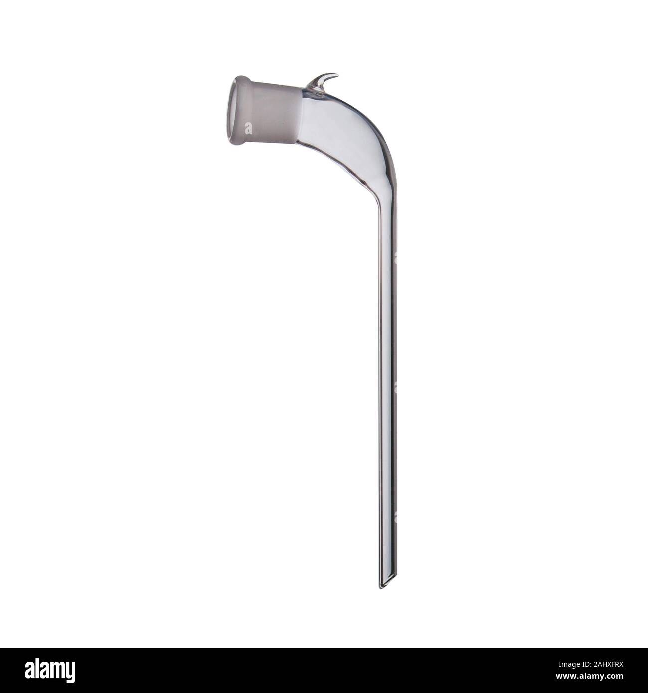 lab or Empty Adapter for chemistry laboratory isolated on a white ...