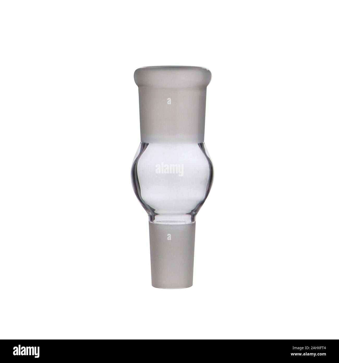 lab or Empty Adapter for chemistry laboratory isolated on a white ...