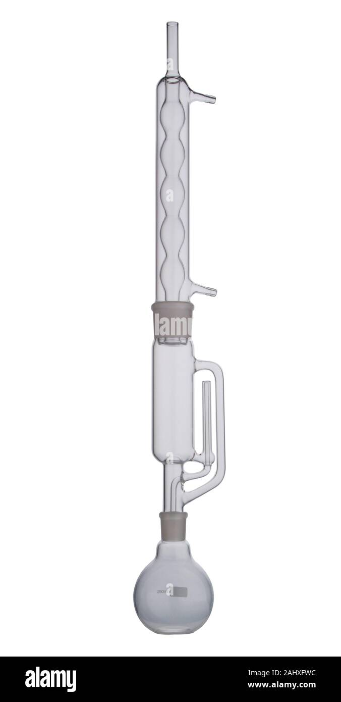 lab or Empty extractors for chemistry laboratory isolated Stock Photo ...