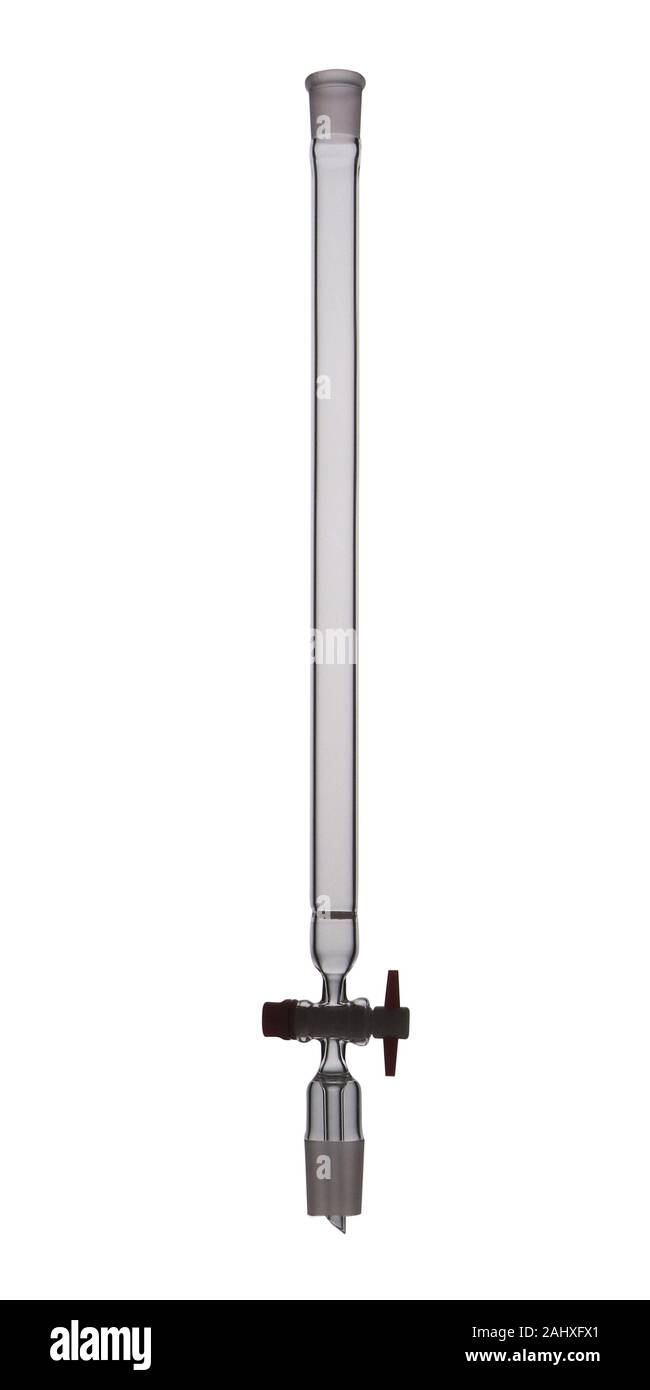 lab or Empty Adapter for chemistry laboratory isolated on a white ...