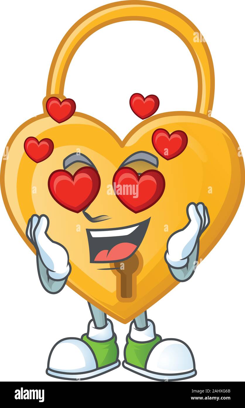 Love locked in Stock Vector Images - Alamy