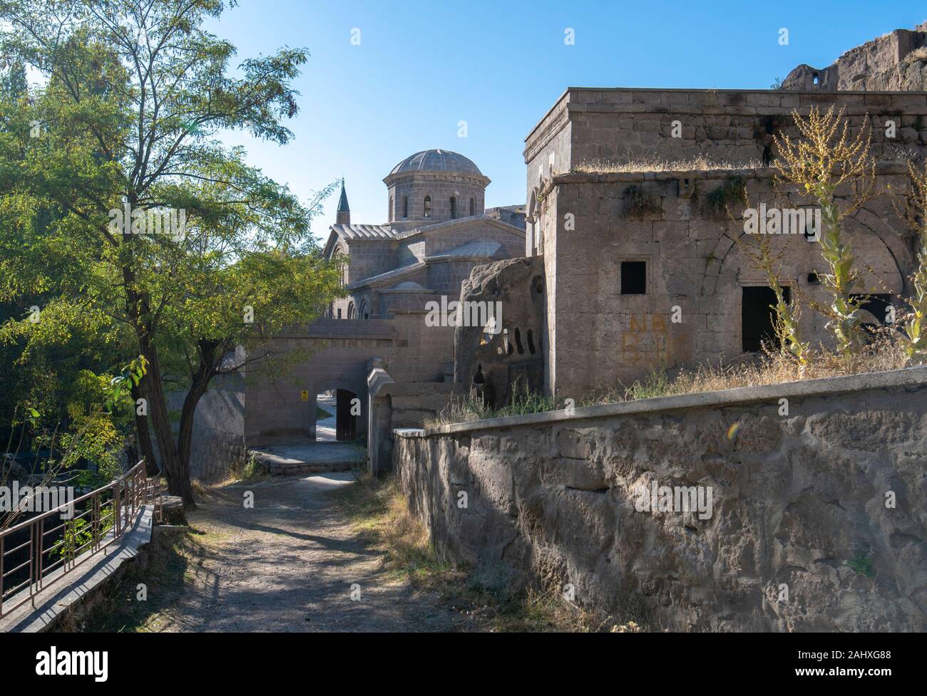 View of St. Gregory's Church (Buyuk Kilise Camii Mosque) in Monastery ...