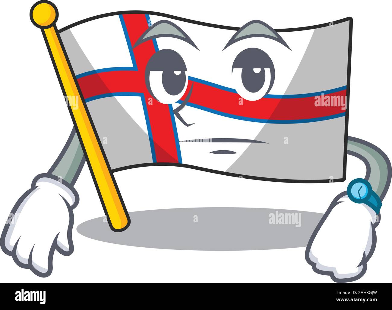 Land border marker on Stock Vector Images - Alamy