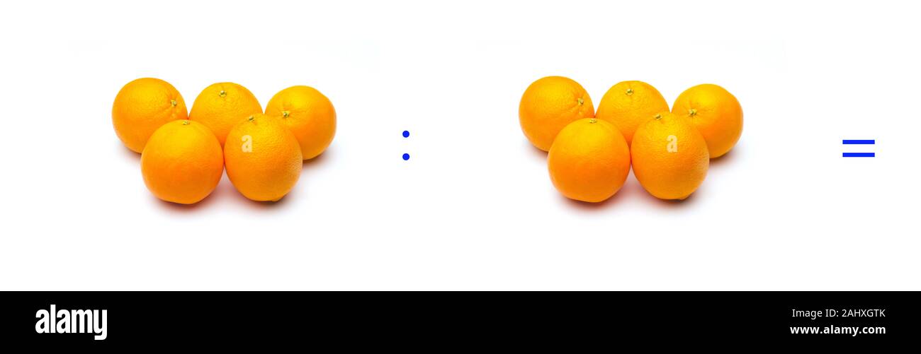 Simple math operation; division of products between fruits; very simple ...