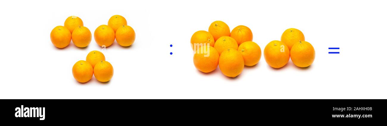 Simple Math Operation Division Of Products Between Fruits Very Simple Operations Education