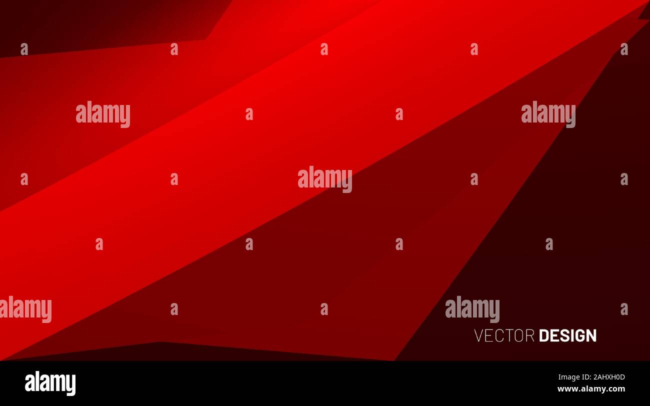 Abstract geometric vector background. red color patterns. illustrations ...