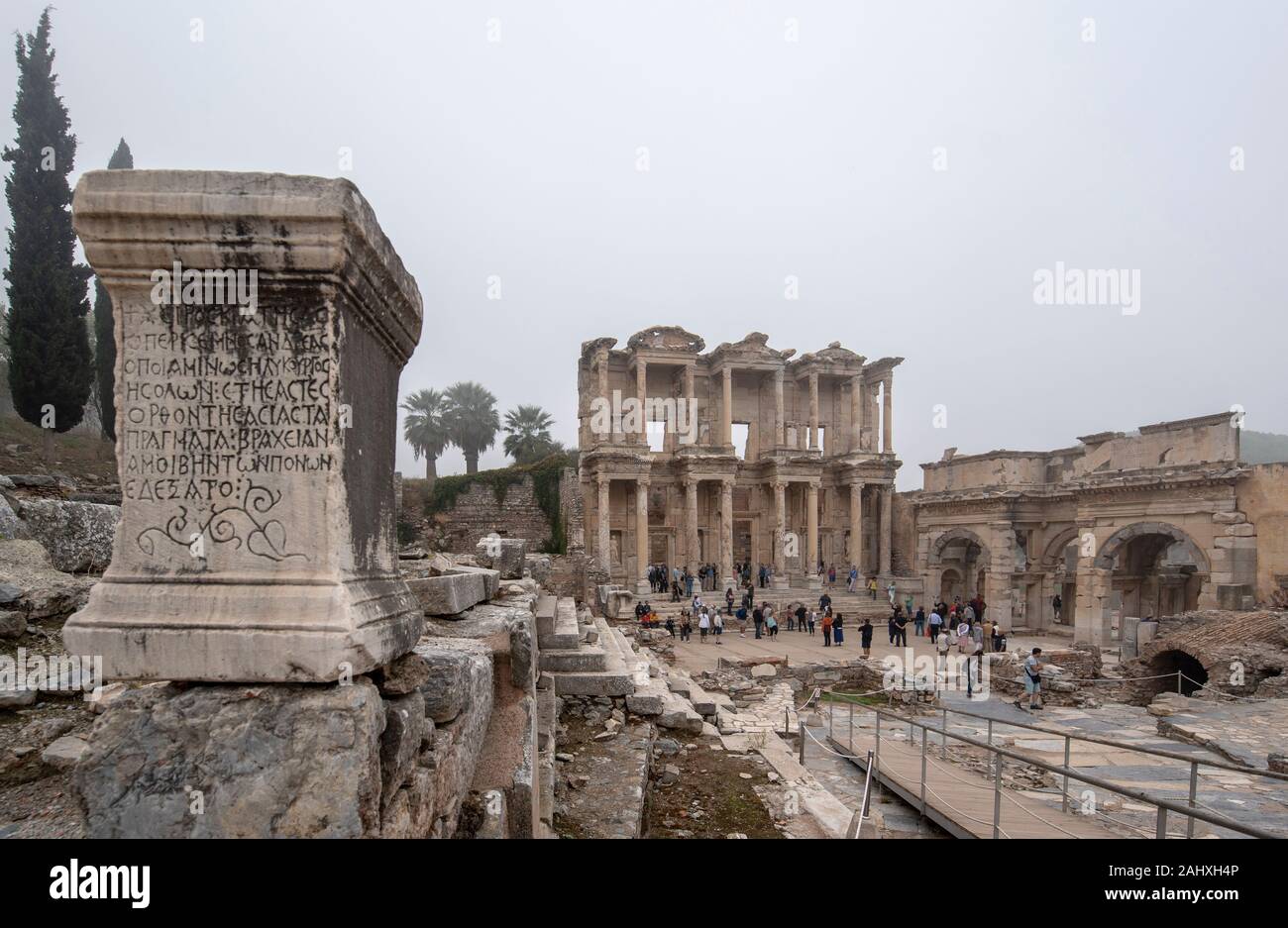 Ephesus, Selcuk Izmir, Turkey - The ancient city of Efes. The UNESCO ...