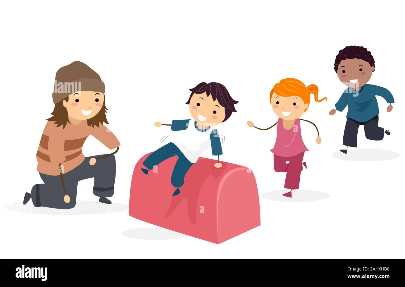 Obstacle Races Clip Art