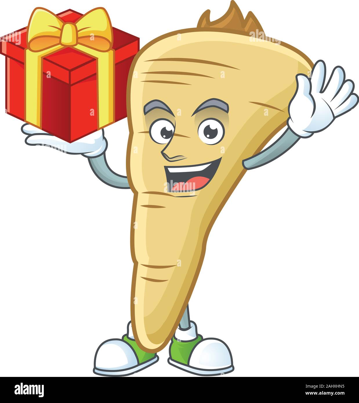 Parsnip roots Stock Vector Images - Alamy