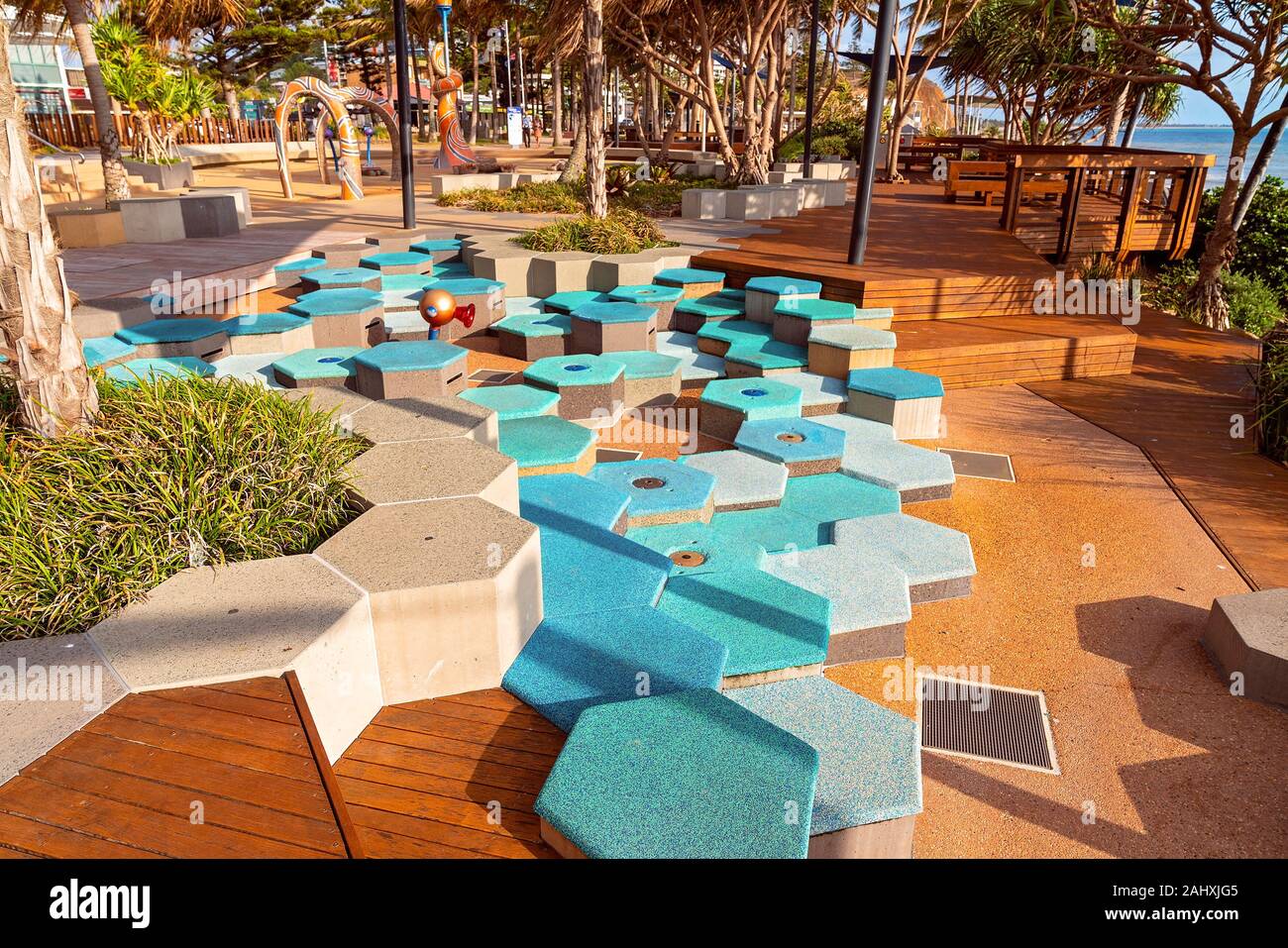 Stepping blocks for children to play on or adults to sit on at a ...