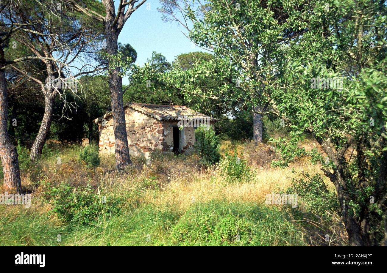 Old Var Provence shed Var Stock Photo - Alamy