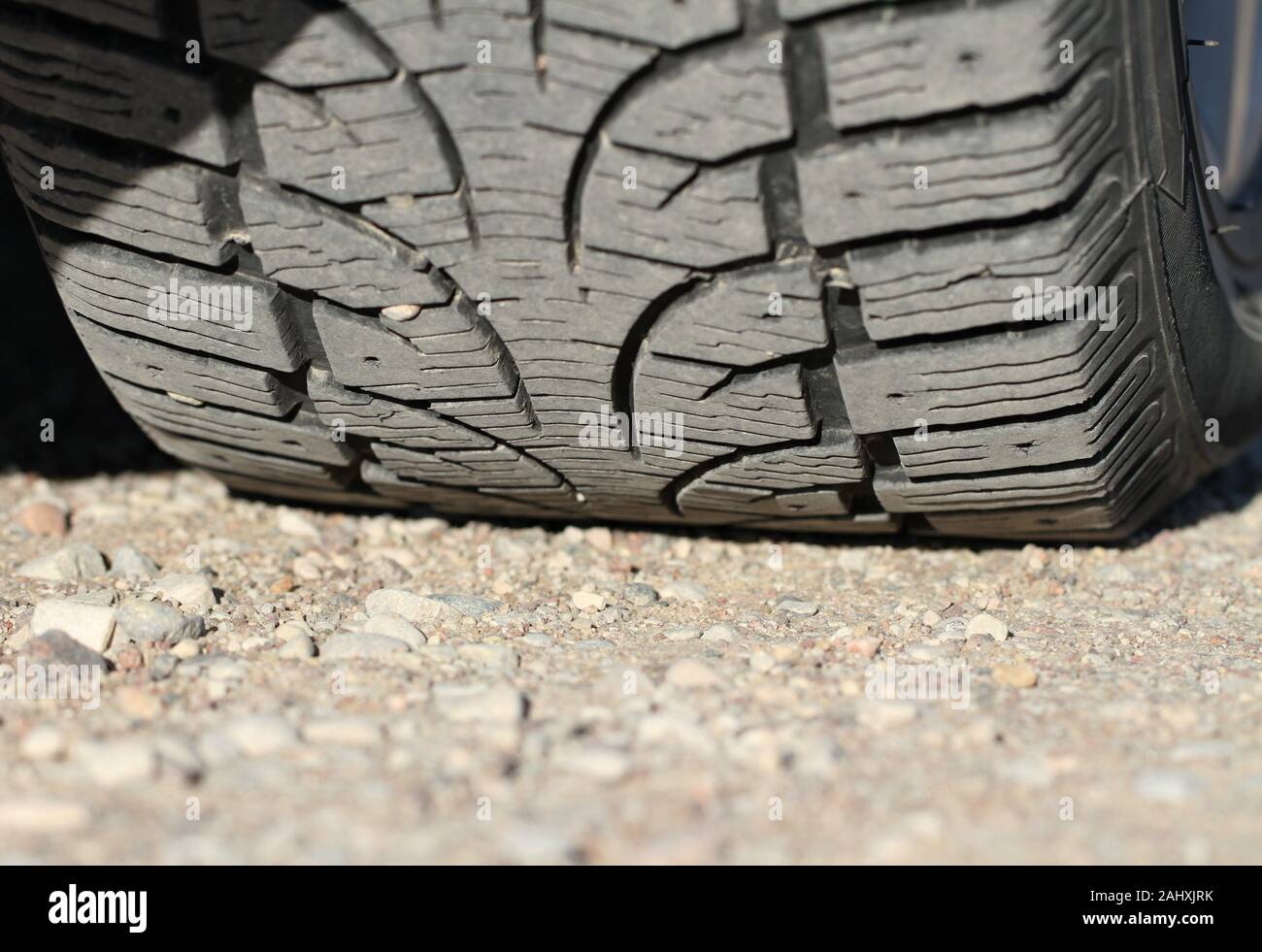 Pothole car wheel hi-res stock photography and images - Alamy