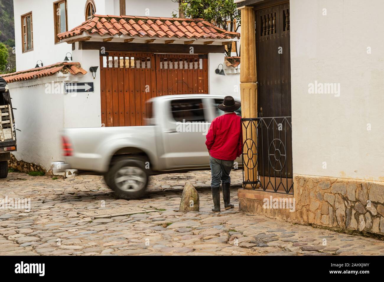 Typical western cowboy street hi-res stock photography and images - Alamy