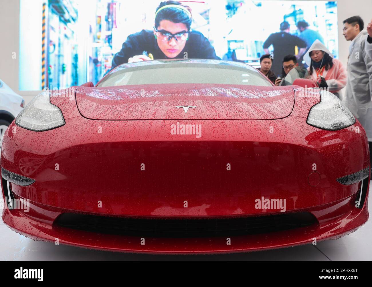 China shanghai tesla model hi-res stock photography and images - Alamy