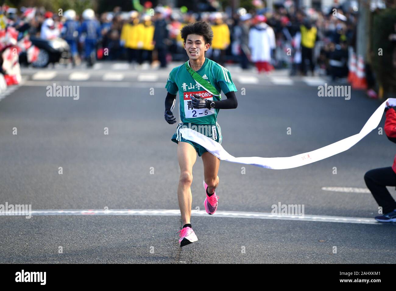 Kanagawa, Japan. Credit: MATSUO. 2nd Jan, 2020. Takayuki Iida, () Athletics : The 96th Hakone ...