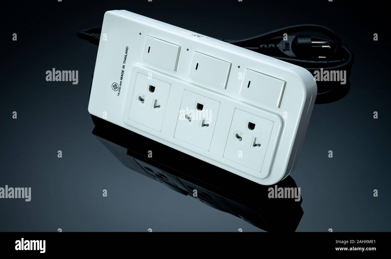 Plug socket fire hi-res stock photography and images - Alamy
