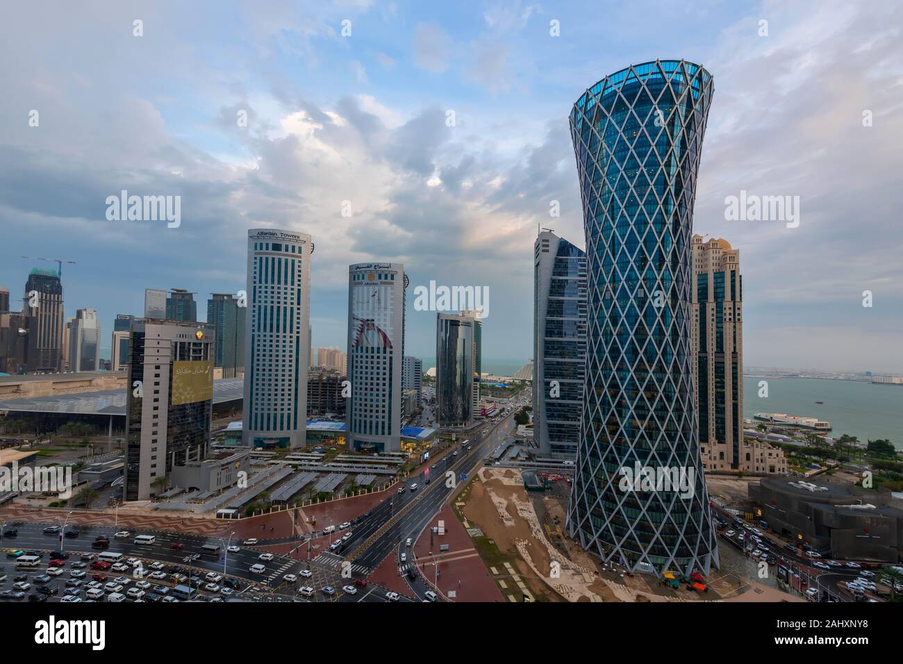Doha view hi-res stock photography and images - Alamy