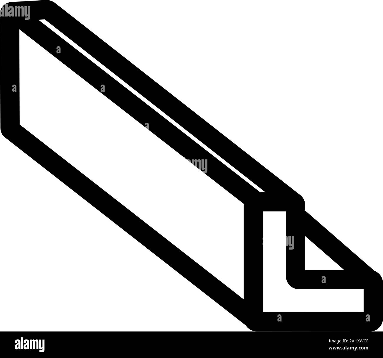 metal rolling icon vector. Isolated contour symbol illustration Stock ...