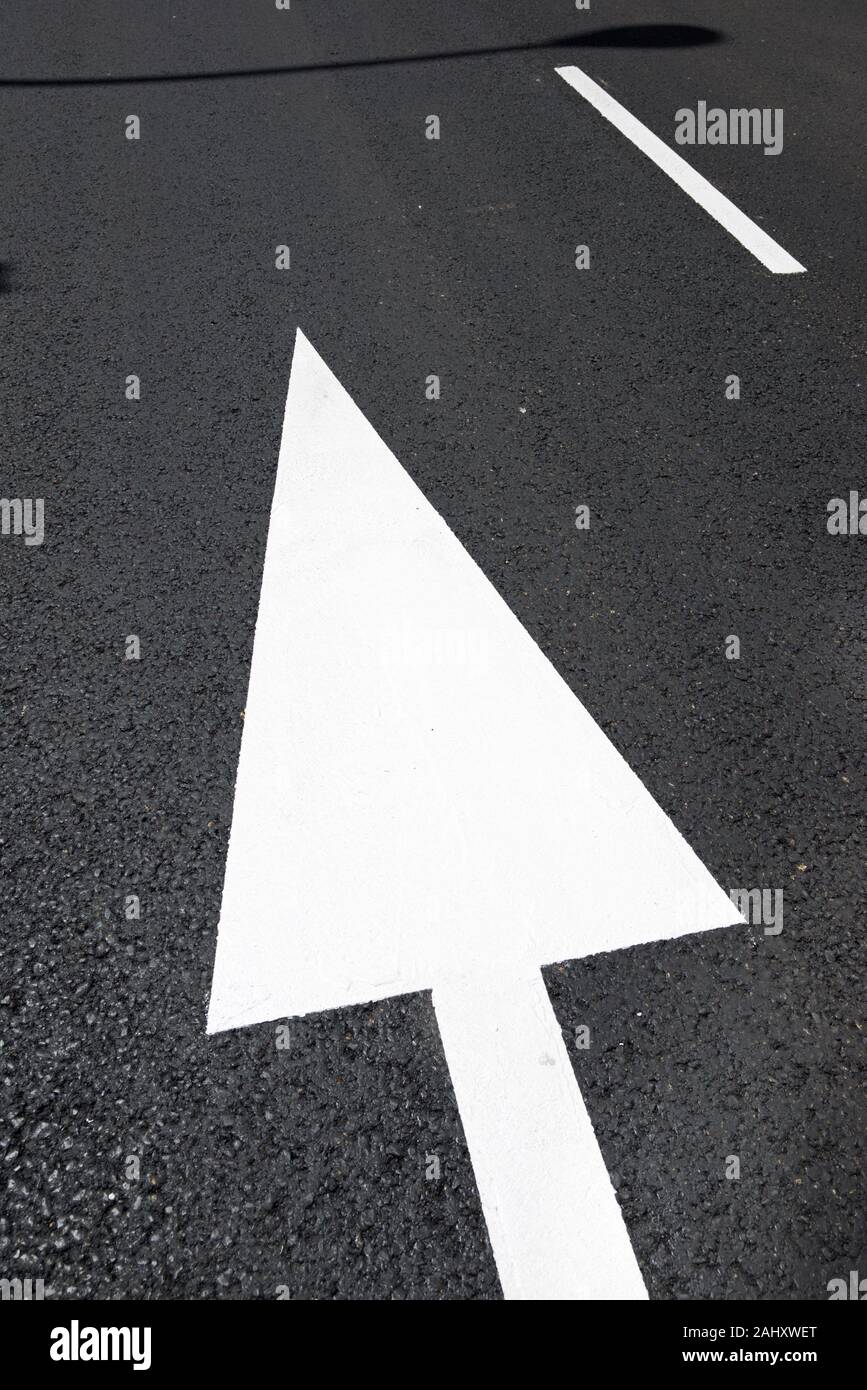 One way traffic sign standing on hi-res stock photography and images ...