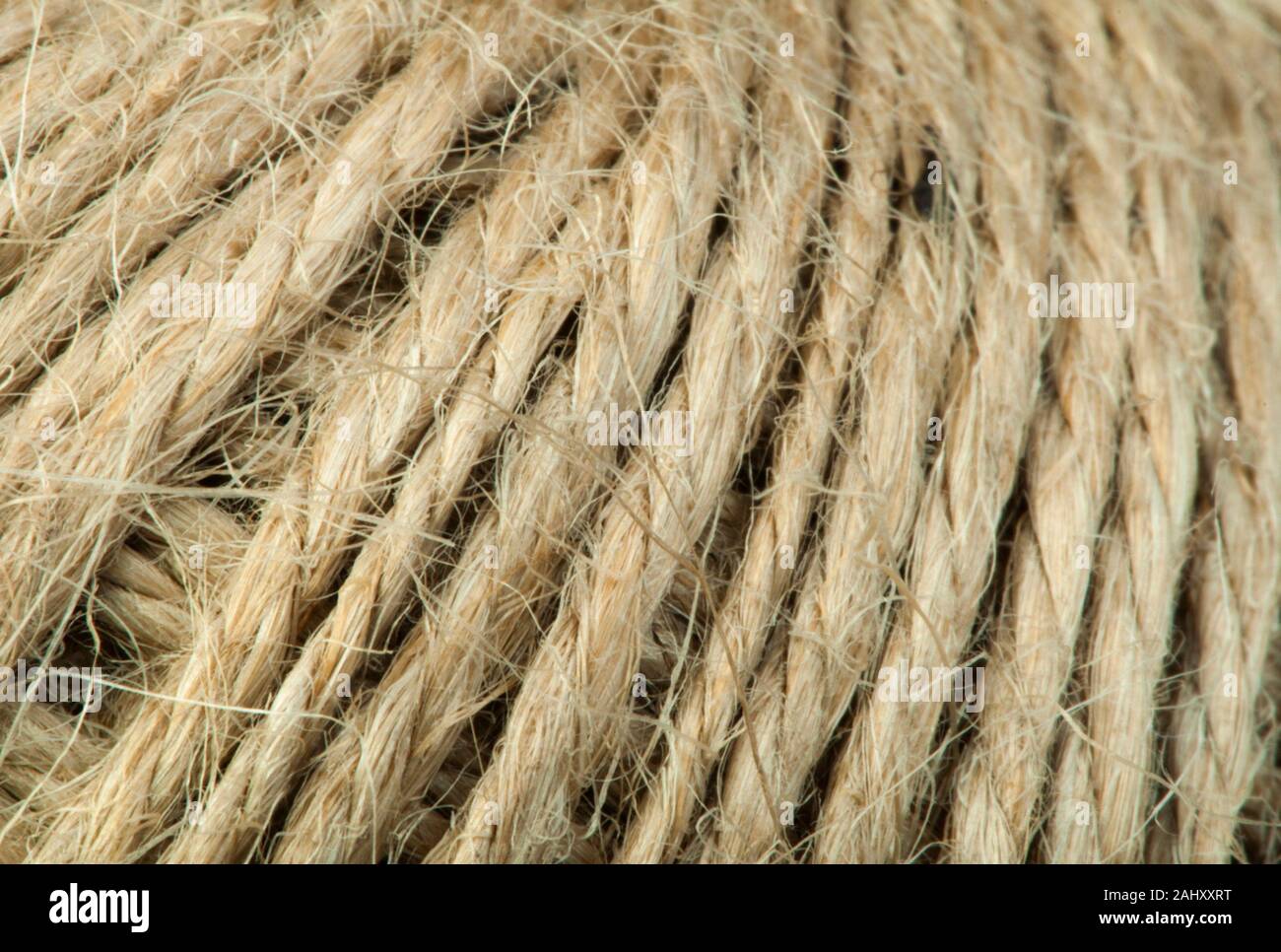 Hemp rope close up background Stock Photo - Alamy