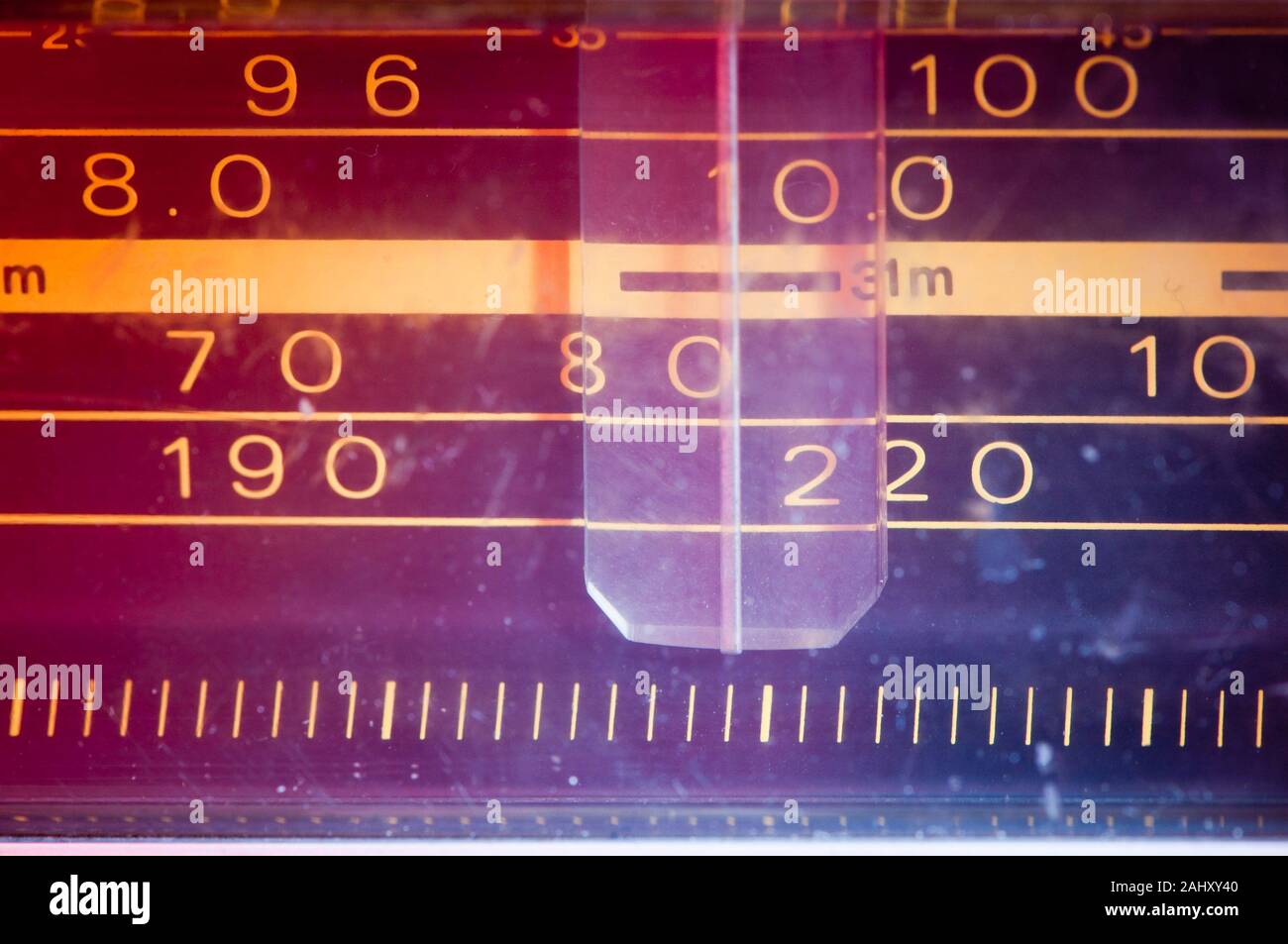 Vintage Radio Dial High Resolution Stock Photography and Images - Alamy