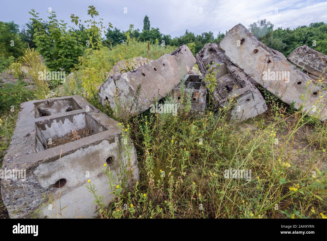Soviet Underground Bunker From Cold War High Resolution Stock ...