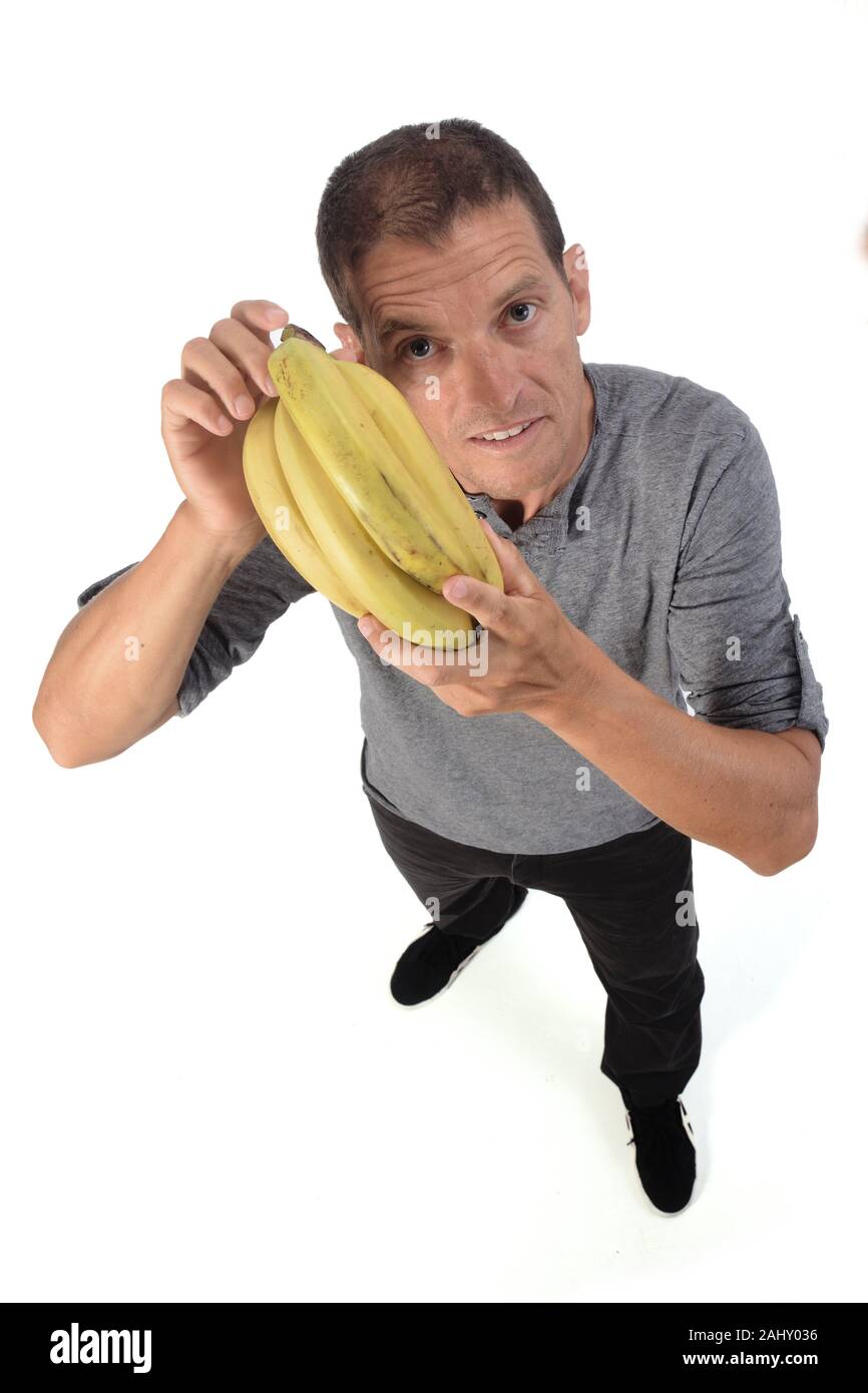 Man Banana Skin High Resolution Stock Photography and Images - Alamy
