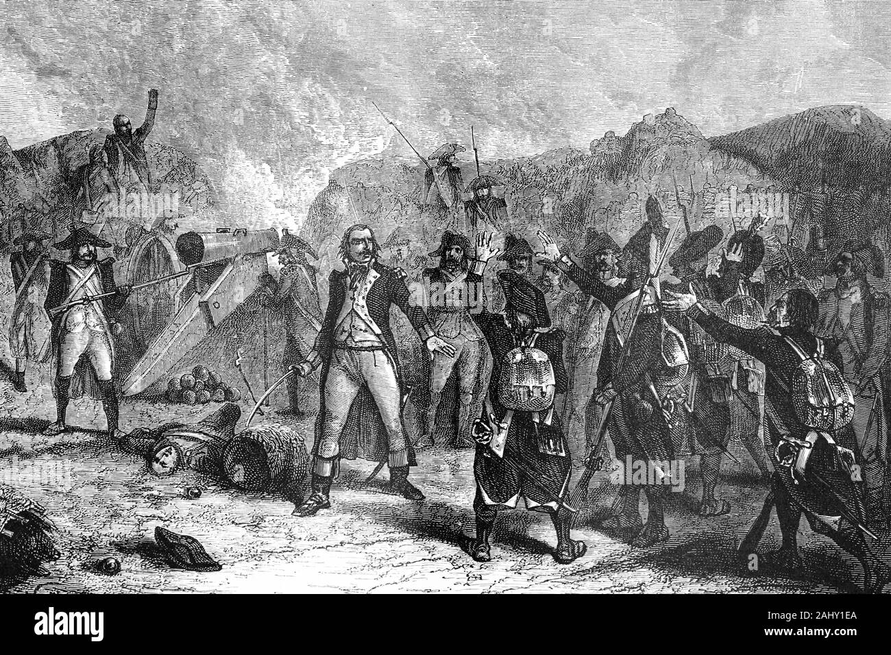 Vintage illustration of napoleonic wars hi-res stock photography and ...