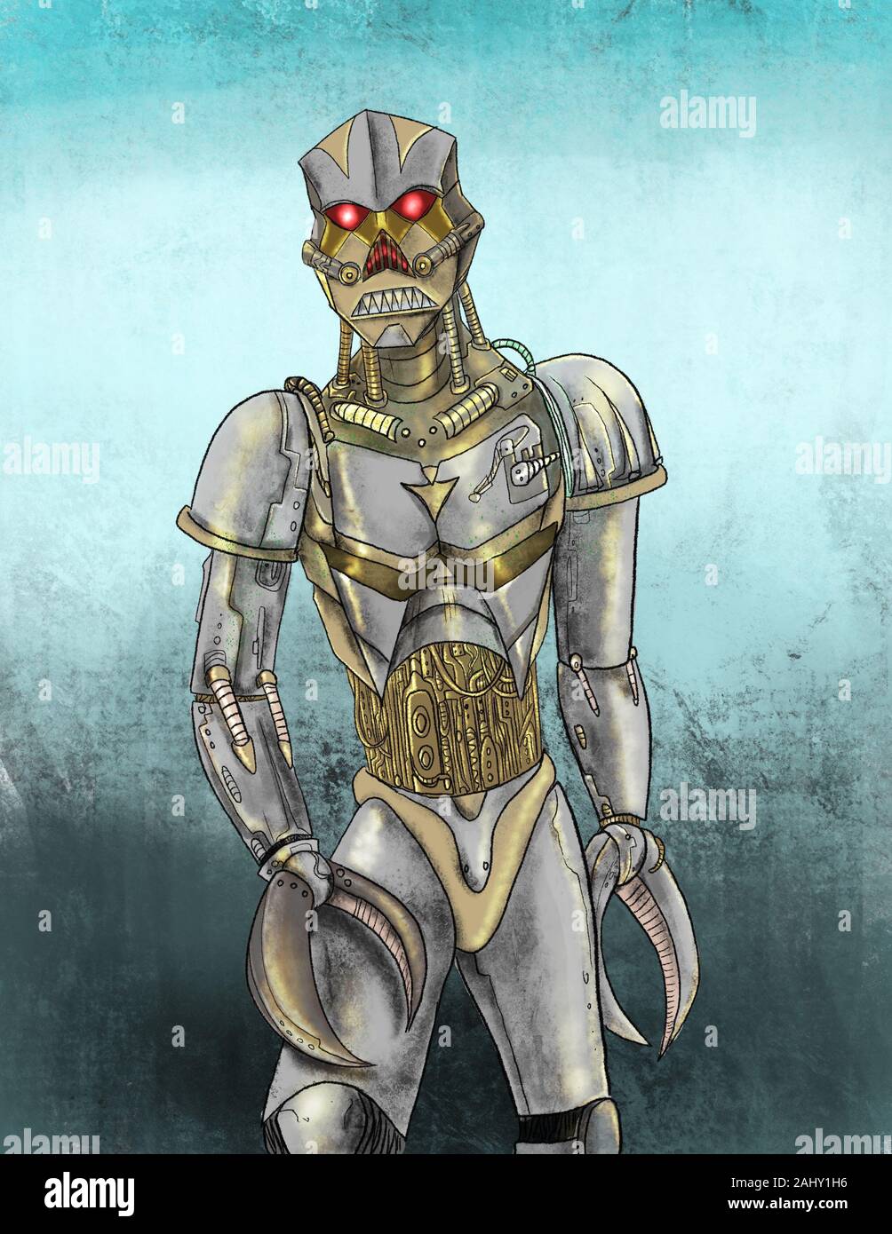 Evil bot hi-res stock photography and images - Alamy