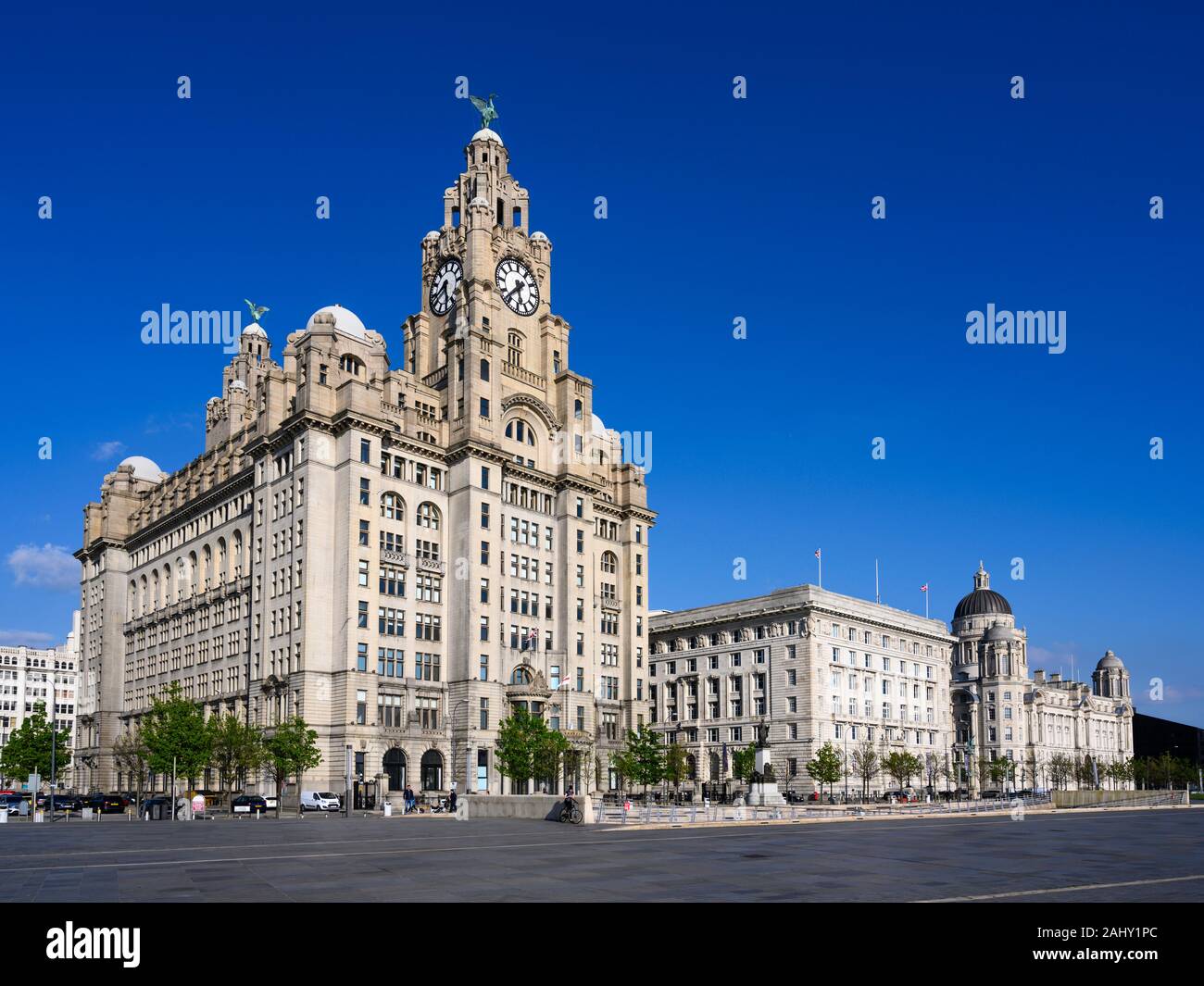 The Three Graces, including the Royal Liver Building, are historic ...