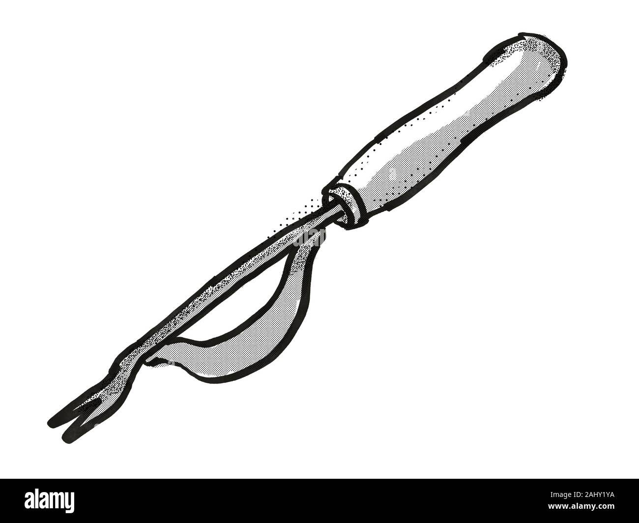 Hand black and white sketch Cut Out Stock Images & Pictures - Alamy