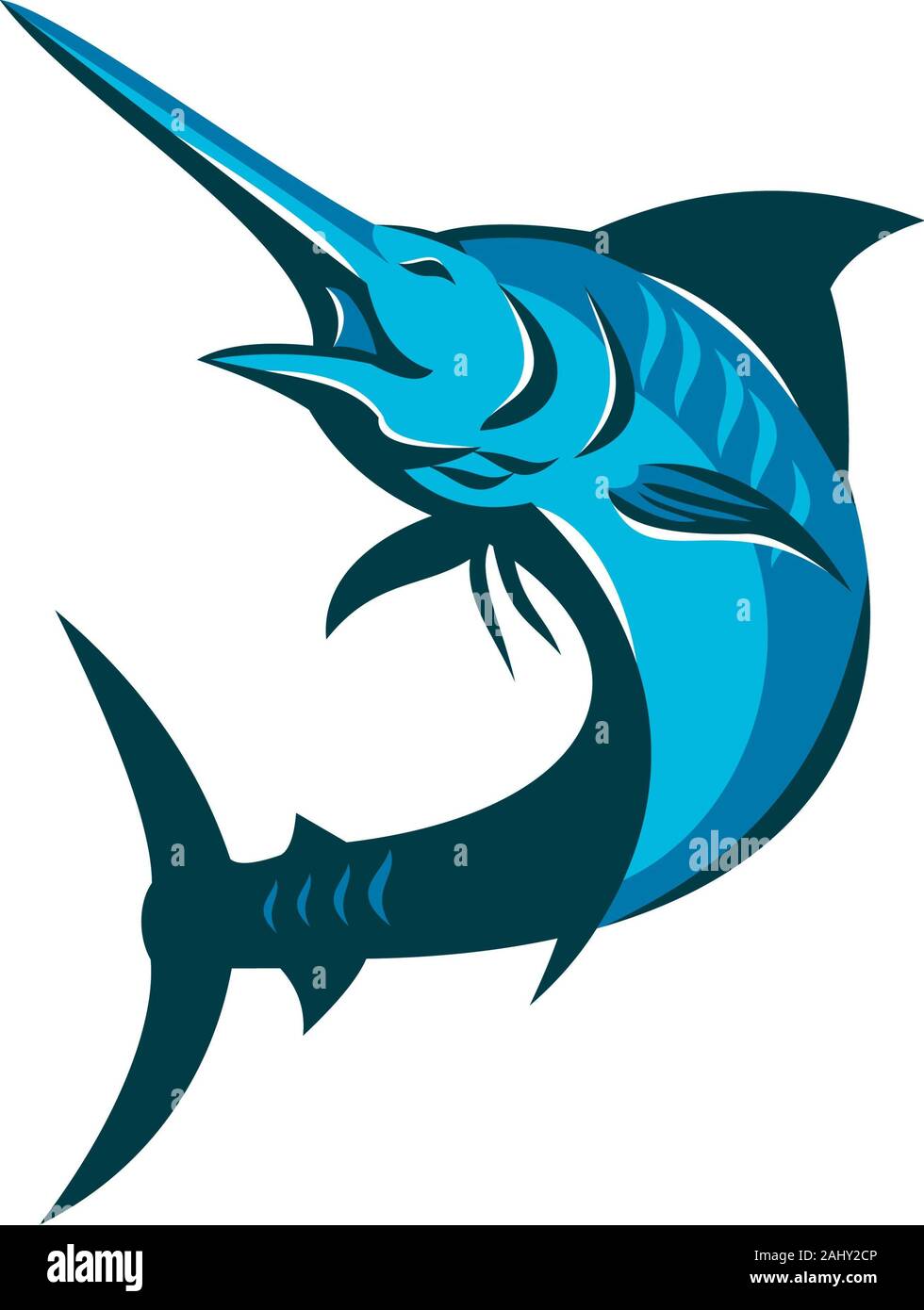 Blue marlin art hi-res stock photography and images - Alamy